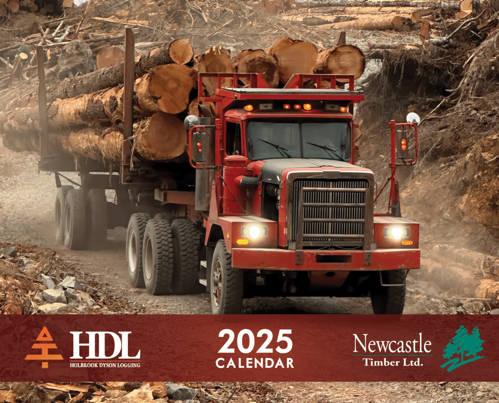 HDL Calendar 2025 is IN STOCK - Holbrook Dyson Logging